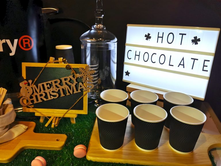 Hot Chocolate Bar Live Station 2026 | Big Top Events