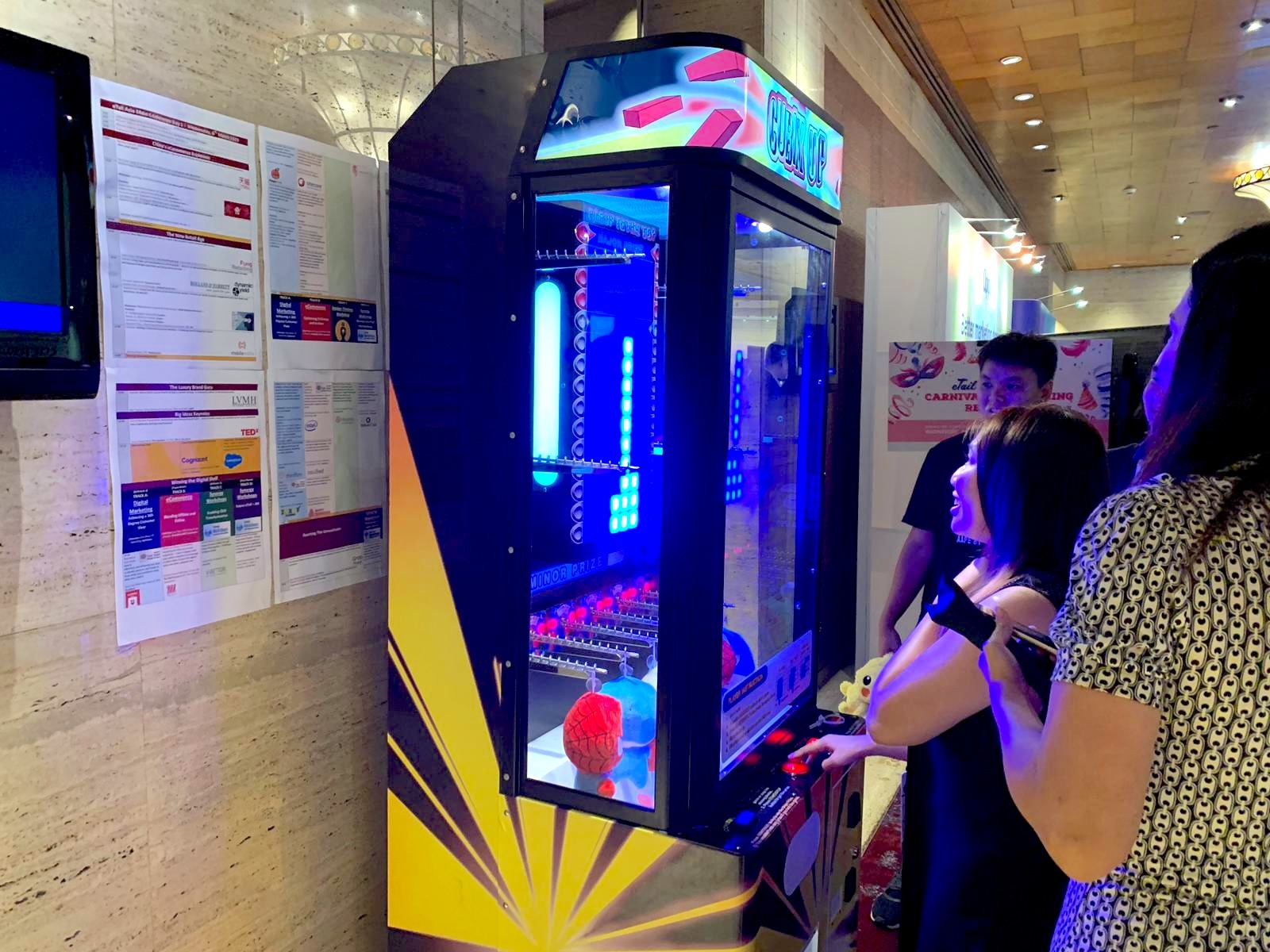 17 Lucky Draw Machine Rental Singapore 2026 | Big Top Events